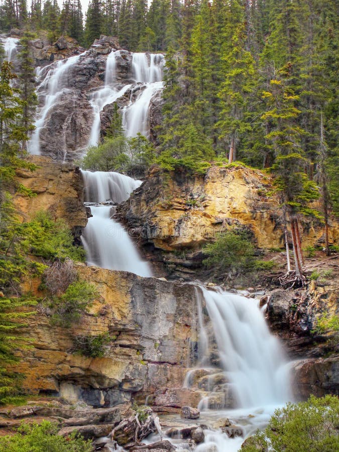 Waterfall in Canada stock photo. Image of flow, nature - 83326606