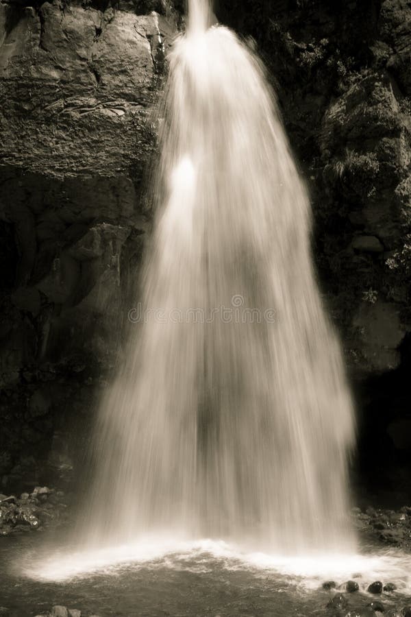 Waterfall Cascade on a River Stock Image - Image of landscape, lovely ...
