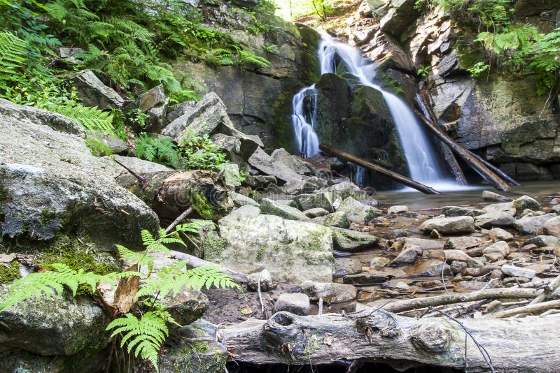 Waterfall stock image. Image of water, europe, poland - 67369665