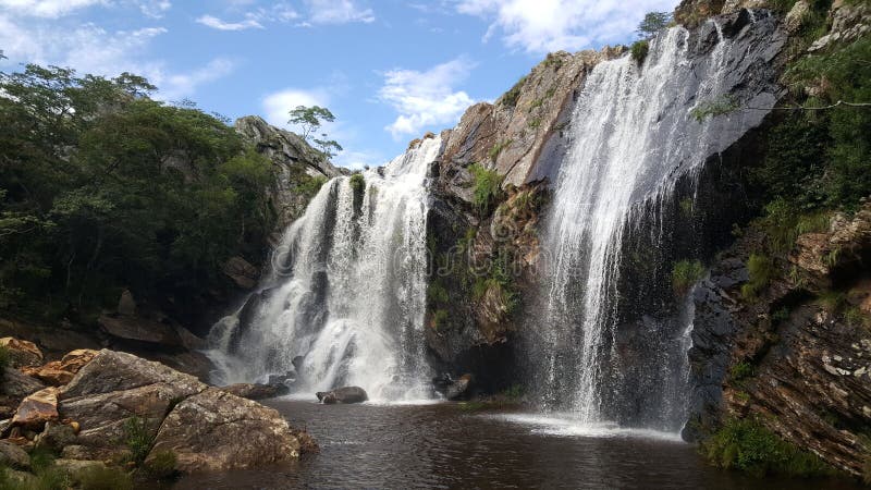 Waterfall at Chimanimani National Park Stock Photo - Image of river ...