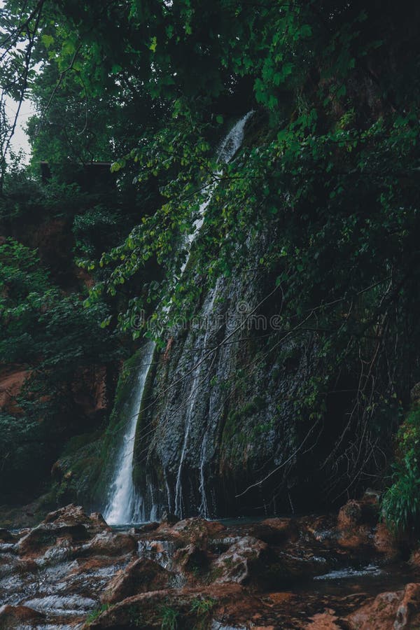 Waterfall Clear Water, Beautiful Nature Stock Photo - Image of ...