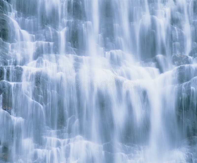 Waterfall close up. stock image. Image of clean, park - 108239631