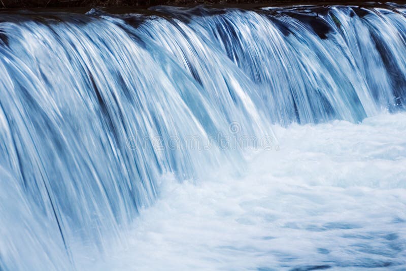 Waterfall closeup stock photo. Image of dusk, splash - 14623806