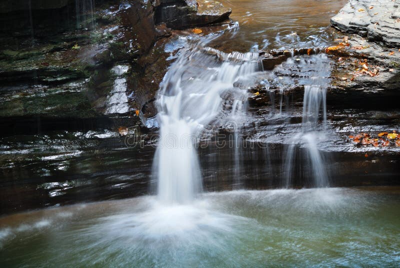 Waterfall closeup stock photo. Image of spring, outdoor - 16209208