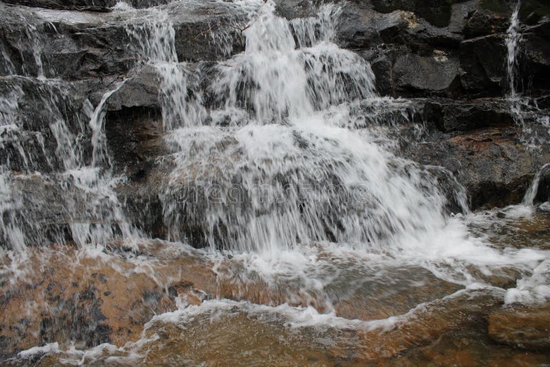 Waterfall stock image. Image of rocks, tennesee, beautiful - 97493103