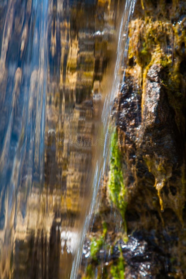 Waterfall stock image. Image of beauty, flat, haze, waterfalls - 57320205