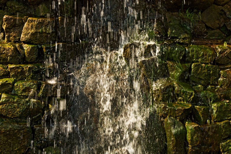 Waterfall detail stock image. Image of beauty, copyspace - 40194751
