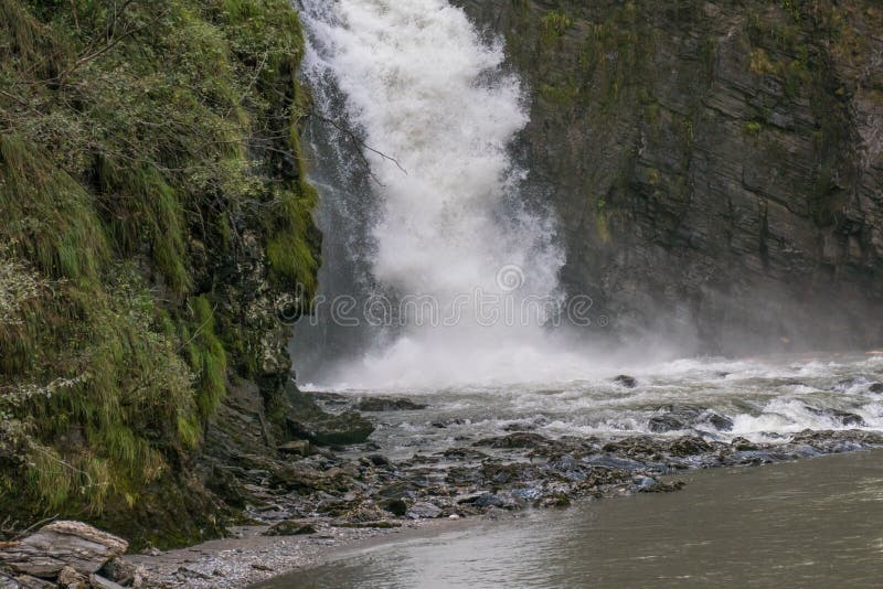 Waterfall and energy stock photo. Image of ecologically - 97979030