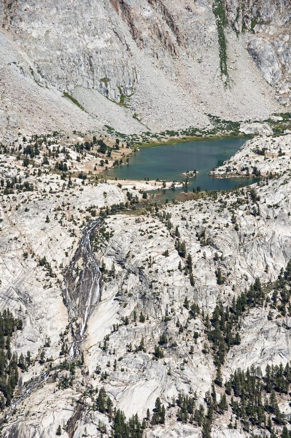 Evolution Lake on the John Muir Trail Stock Photo - Image of natural ...