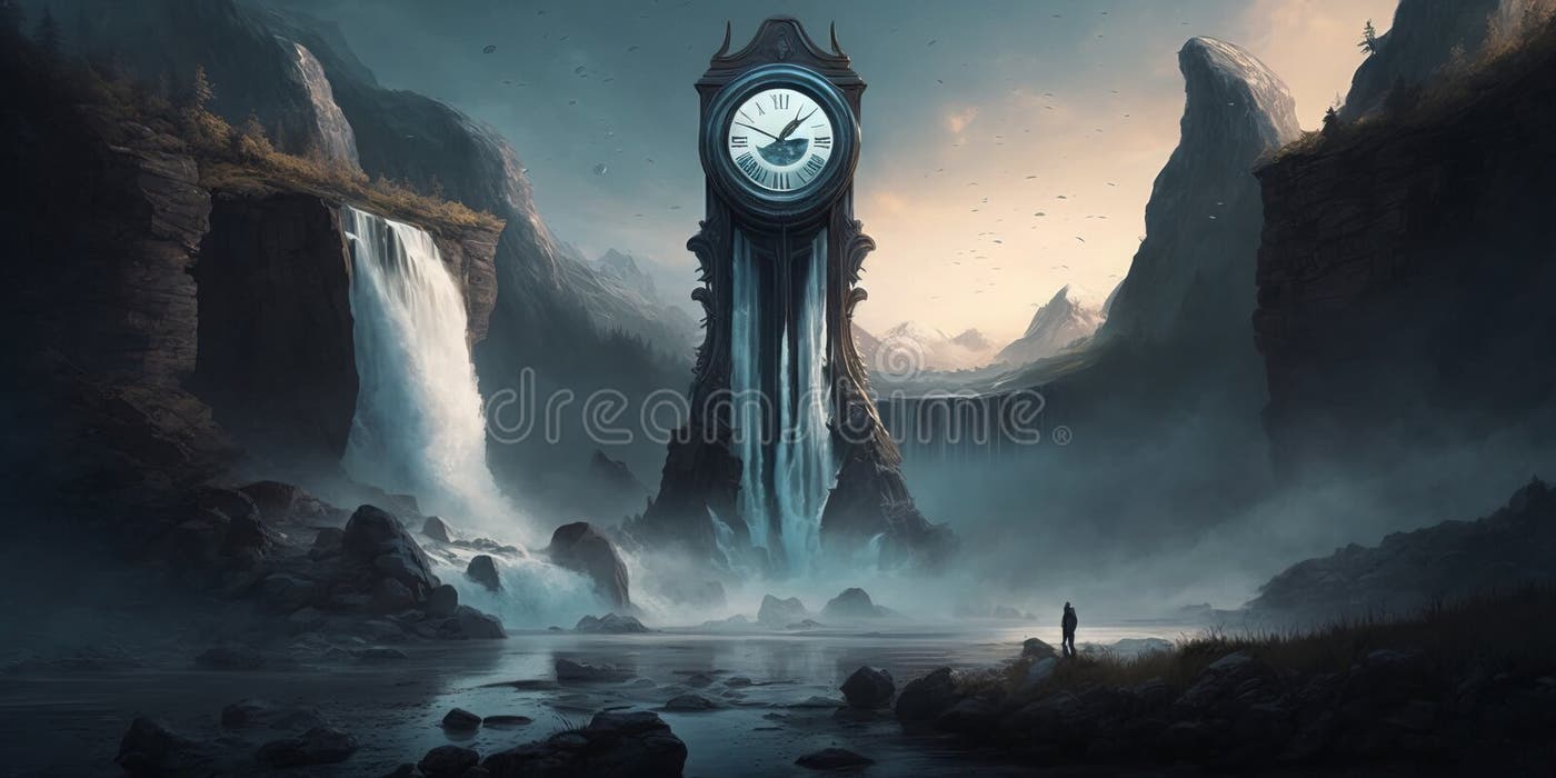 Impossible Waterfall Stock Illustrations – 54 Impossible Waterfall ...