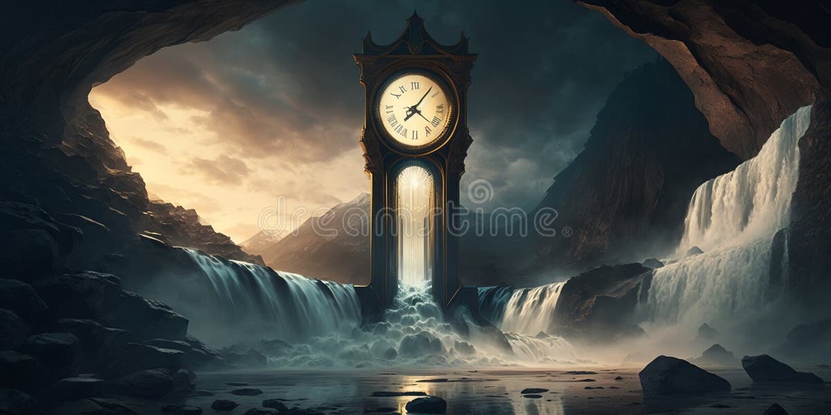 Impossible Waterfall Stock Illustrations – 54 Impossible Waterfall ...