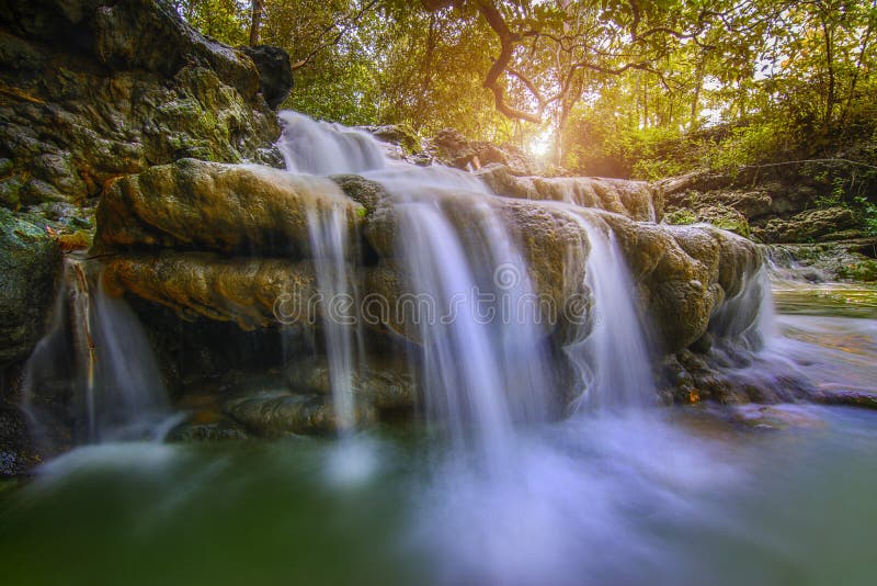 This Waterfall Flows Non-stop and Goes To the Surrounding Rice Fields ...