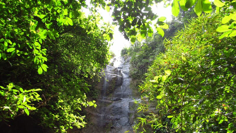 Waterfall in the Forest Ciamis West Java Stock Image - Image of amazing ...