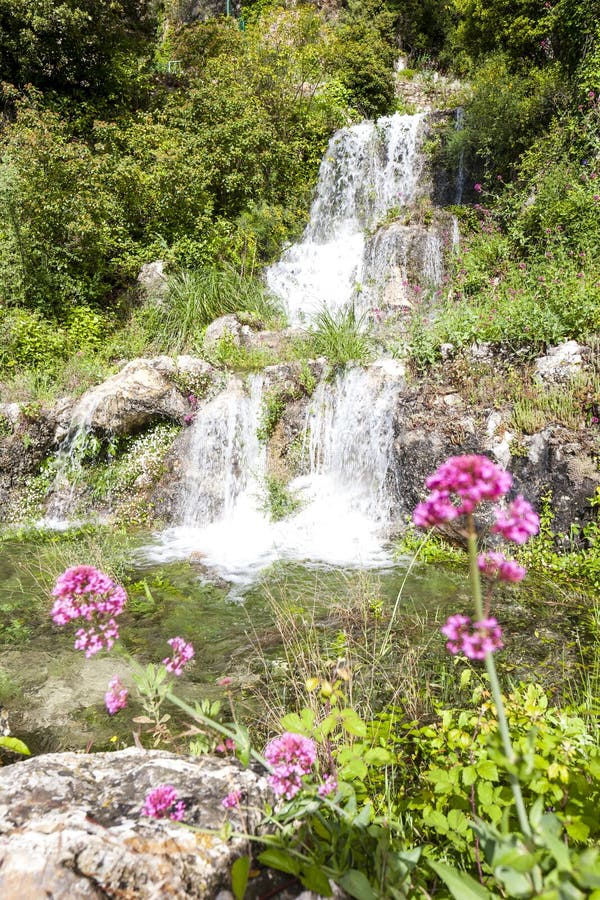 Waterfall, Grasse, Provence, France, waterfall, Grasse, Provence
