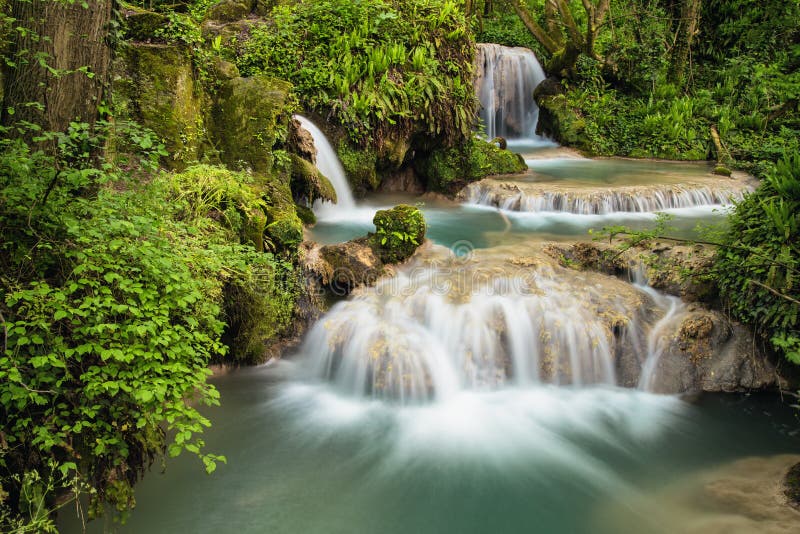 Waterfall stock photo. Image of landscapes, fresh, landscape - 70599750