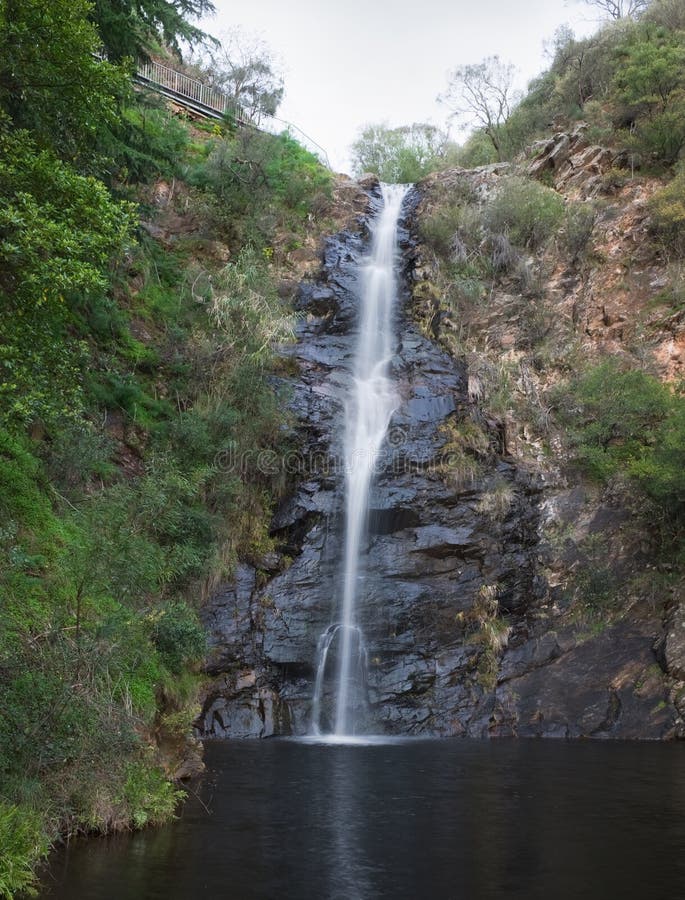 Waterfall Gully stock photo. Image of landmark, fall - 26438590