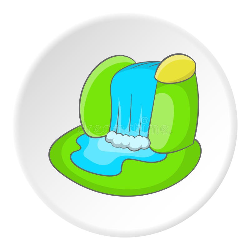 Waterfall Icon, Cartoon Style Stock Vector - Illustration of icon ...