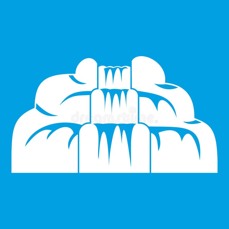 Waterfall Icon. Waterfall Concept Symbol Design, Vector Illustra Stock ...