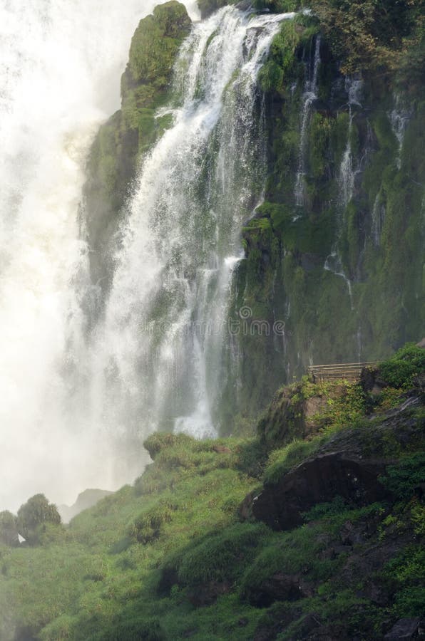 Waterfall Iguacu stock photo. Image of iguazu, waterfall - 68322344
