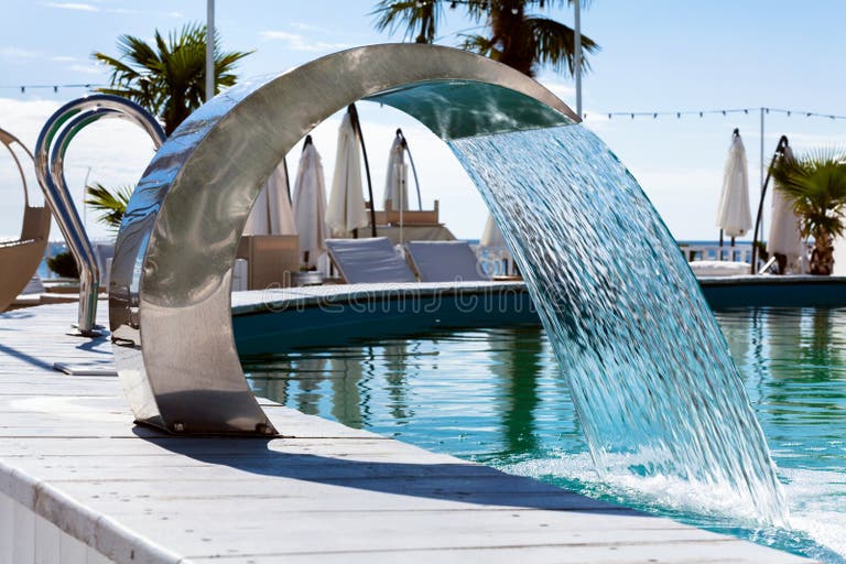 Waterfall jet stock photo. Image of bath, refreshing - 45119636