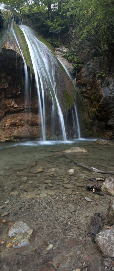 A Waterfall on the Jur-jur River in Crymea, Ukraine Stock Photo - Image ...