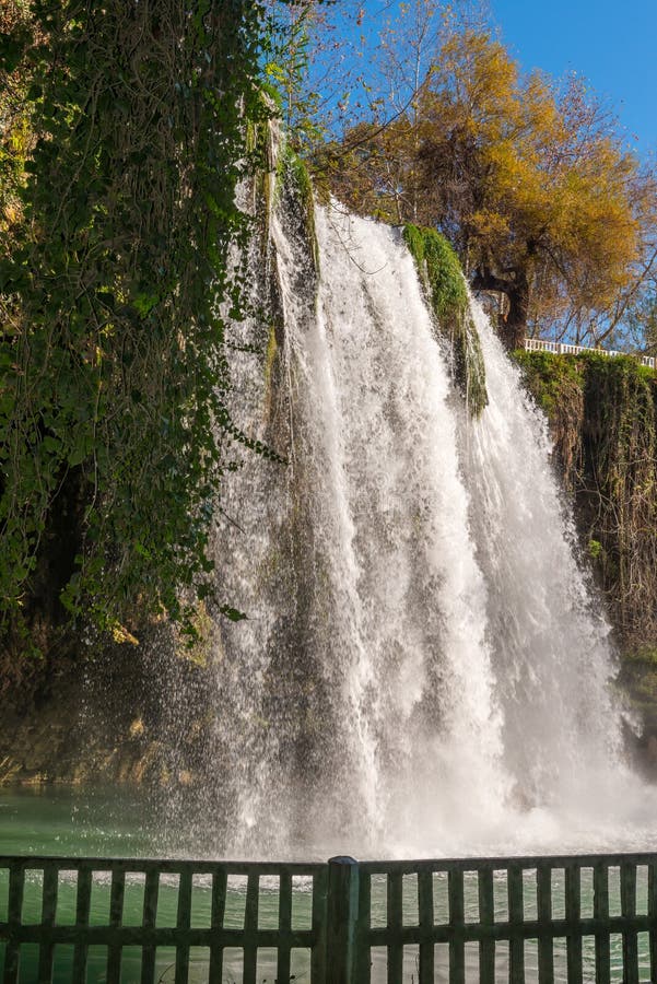 Waterfall, lake stock image. Image of river, turkey, nature - 52356917