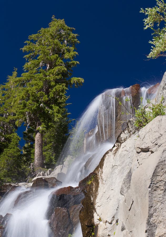 Waterfall Ledge stock photo. Image of granite, deep, edge - 20632794