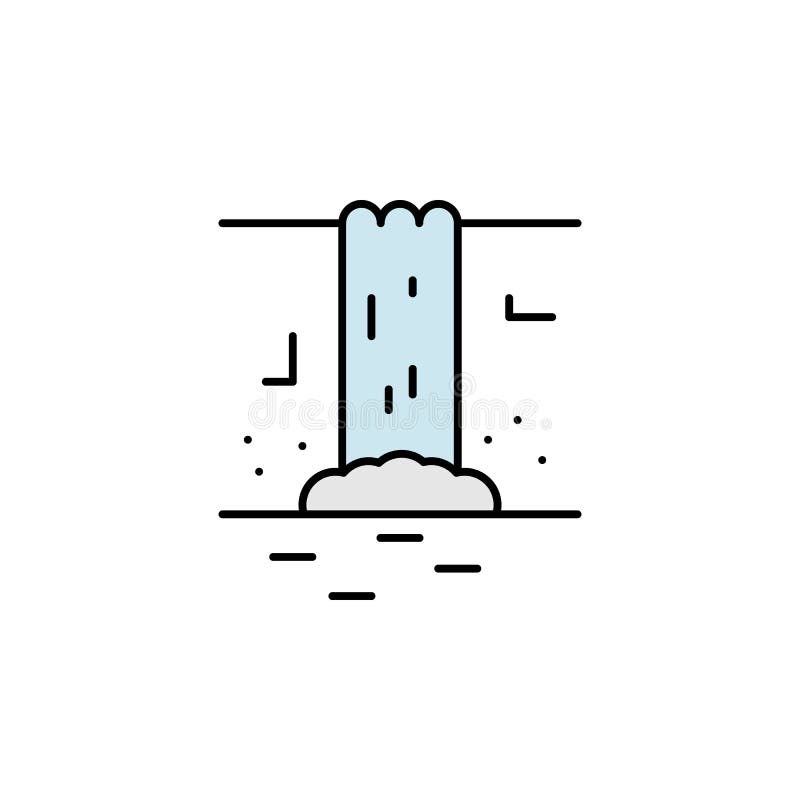 Waterfalls Icon Stock Illustrations – 249 Waterfalls Icon Stock ...
