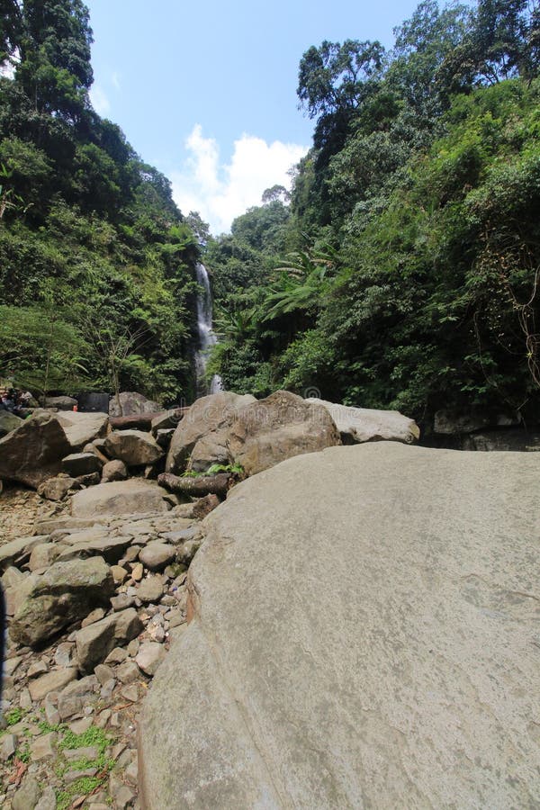 Waterfall stock image. Image of adventure, waterfall - 382701561