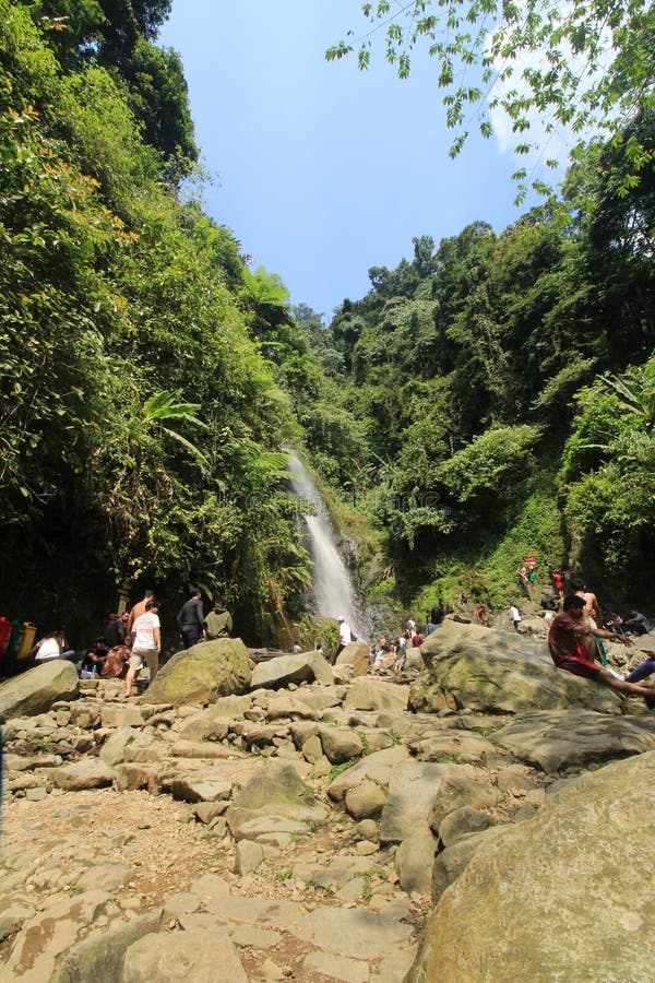 Waterfall editorial stock image. Image of waterfall - 382701704