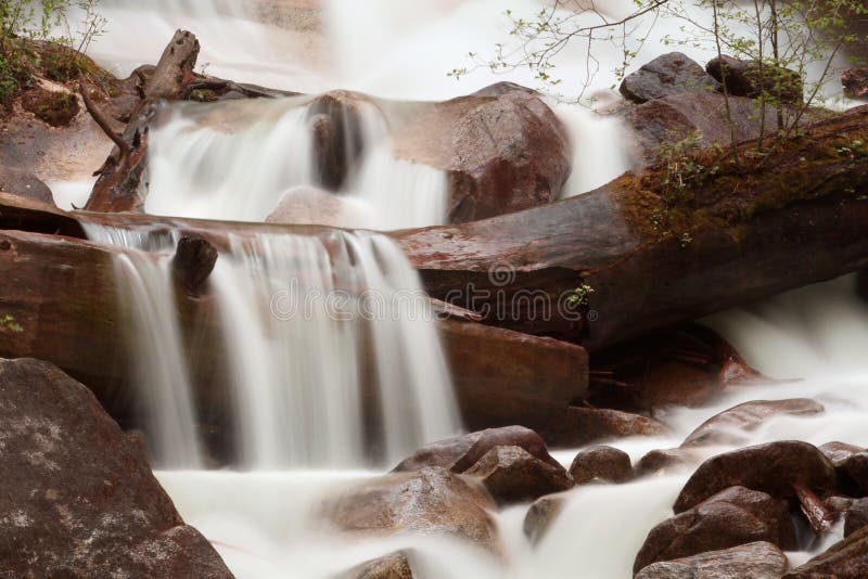 Waterfall Long Exposure stock image. Image of long, british - 19857941