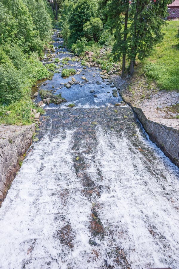 Waterfall, Looking from Above Stock Photo - Image of flowing, outdoors ...