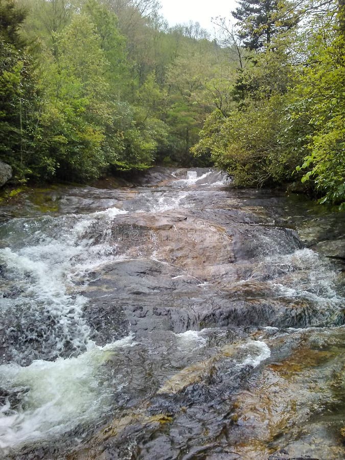 Waterfall looking up stock image. Image of rocks, mountains - 149488889