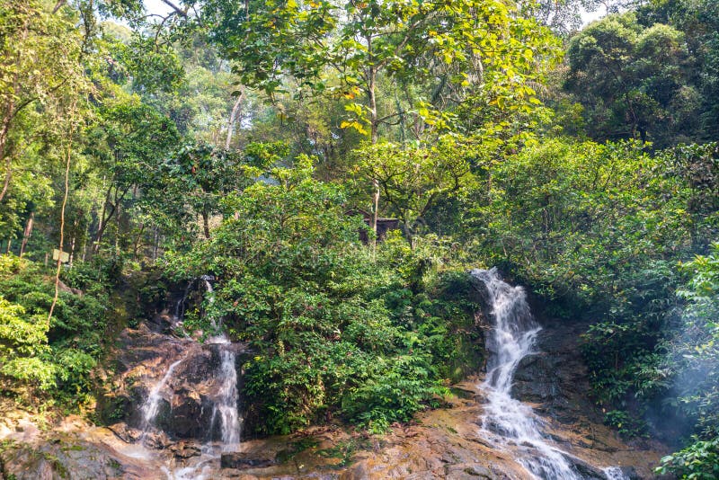 The Kanching Waterfall of Malaysia Stock Image - Image of natural ...