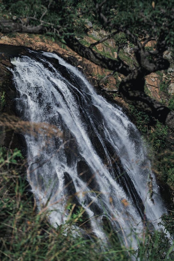 Waterfall at Malolotja stock photo. Image of waterfall - 241476642