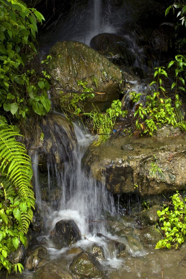 Waterfall at Manali stock photo. Image of white, rock - 13288066