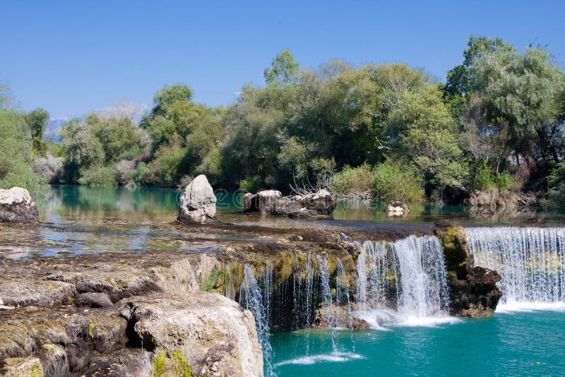 Waterfall Manavgat in Turkey Stock Image - Image of nature, relax: 11486119