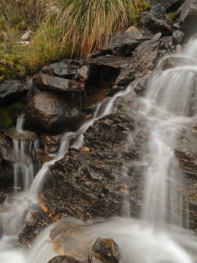 Waterfall stock photo. Image of slowmotion, river, life - 91550794