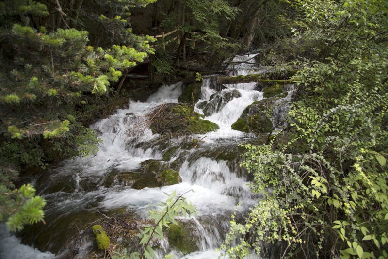 Beautiful Cascade Background Stock Image - Image of exterior, mountain ...