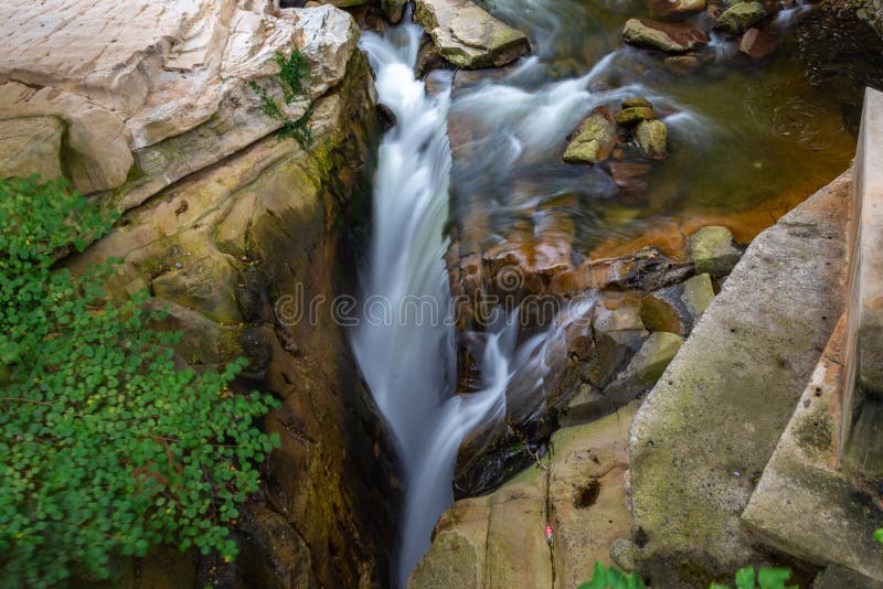 Ancient european city stock photo. Image of river, fall - 195626282