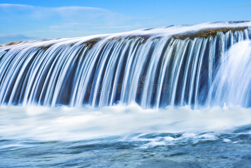 Waterfall, Ninnescah River stock photo. Image of river - 21162946