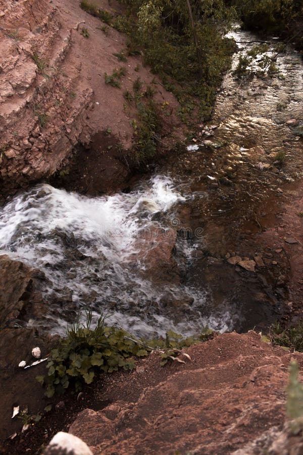 Waterfall in Samara. Mountain River Waterfall Landscape. Waterfall ...