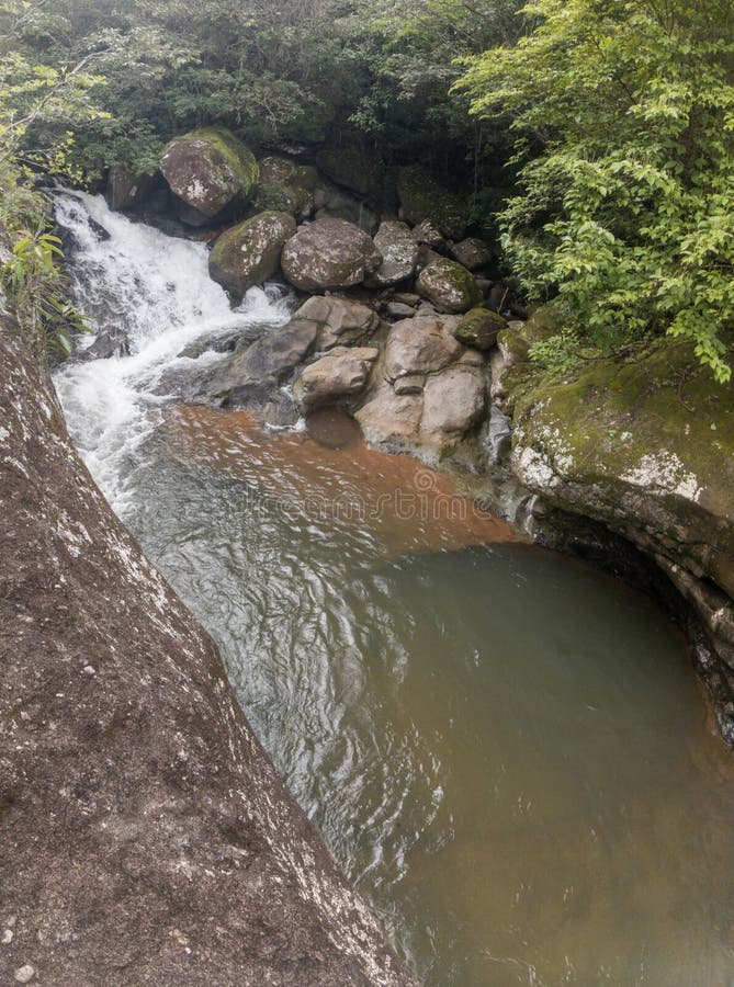 Waterfall in Mountains of Panama Stock Photo - Image of river, panama ...