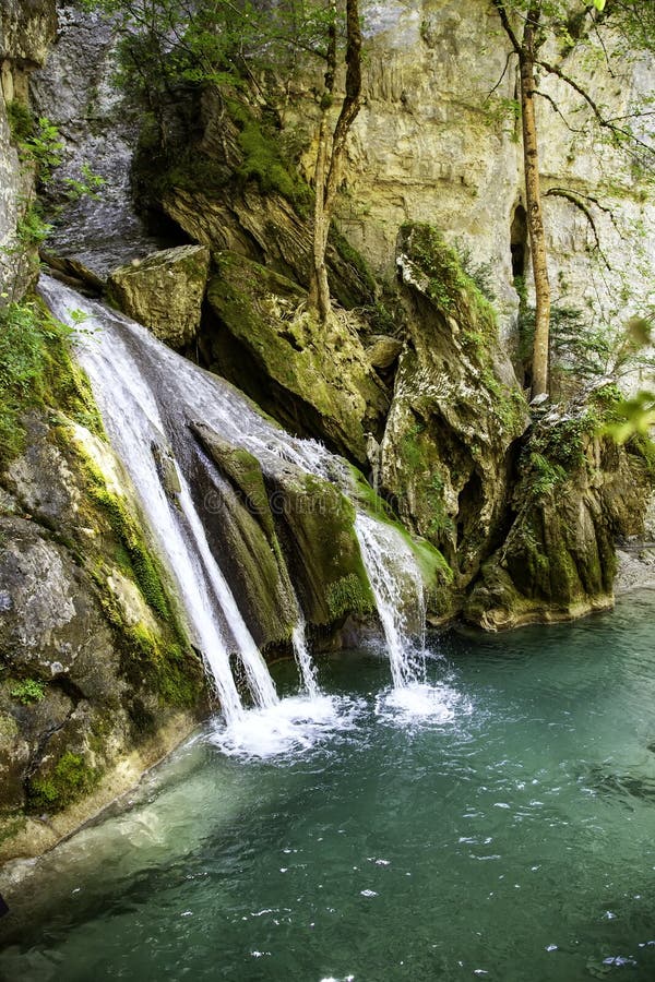 Waterfall in mountains stock image. Image of stone, europe - 192366277