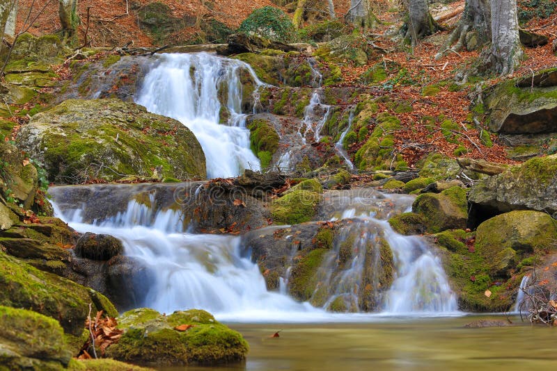 Waterfall stock image. Image of nature, park, river, beauty - 35902135