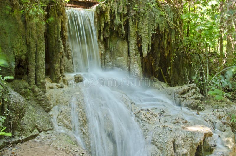 Waterfall number three stock photo. Image of green, forest - 47714640