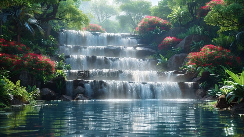 Waterfall Virtual Background Stock Photos - Free & Royalty-Free Stock ...