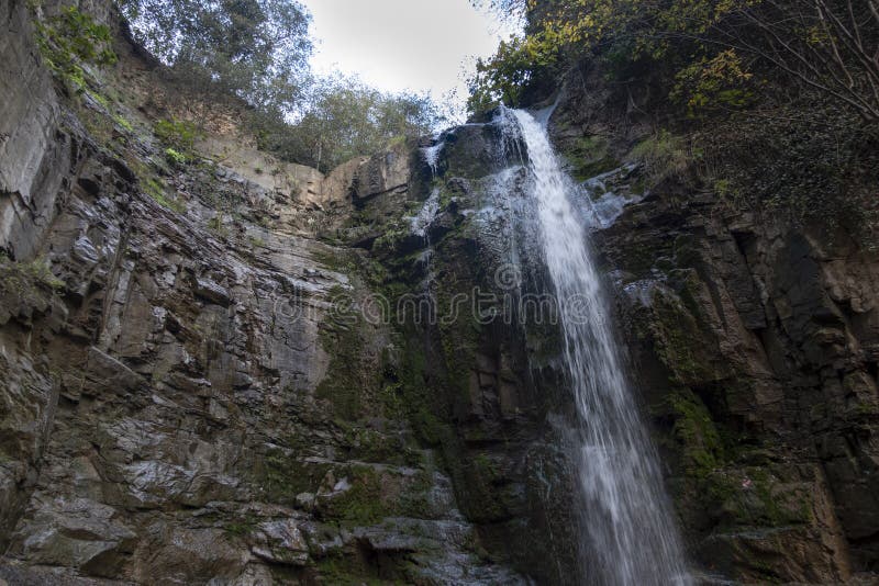 Waterfall in Tbilisi Botanical Garden, Georgia Stock Photo - Image of ...