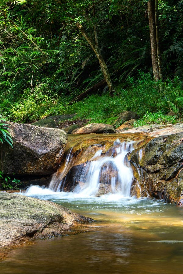 Waterfall at Papan Lahat Perak Stock Photo - Image of nature, river ...