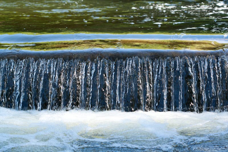 Waterfall stock image. Image of blue, horizontal, flow - 23597191